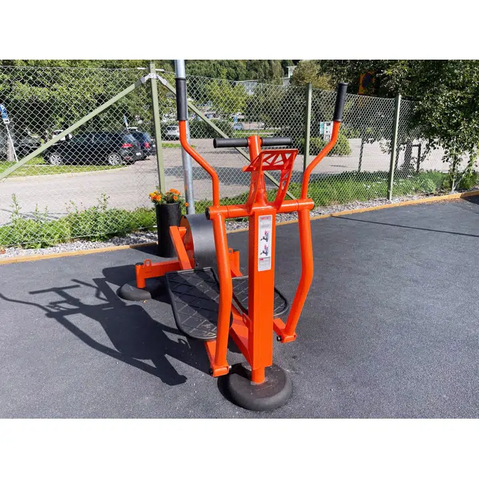 BIM objects - Free download! Street Barbell Cardio Crosstrainer | BIMobject