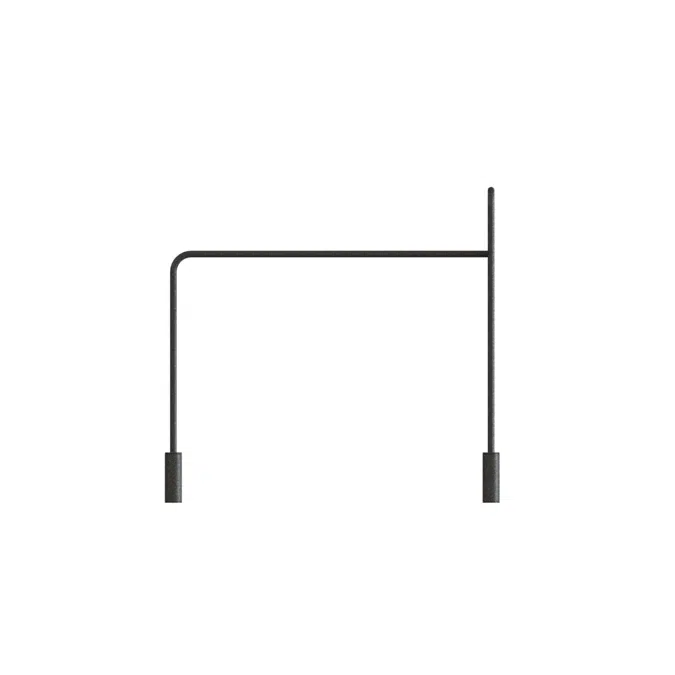 BIM objects - Free download! Ninja Dip Bars Enkelt Hinder | BIMobject