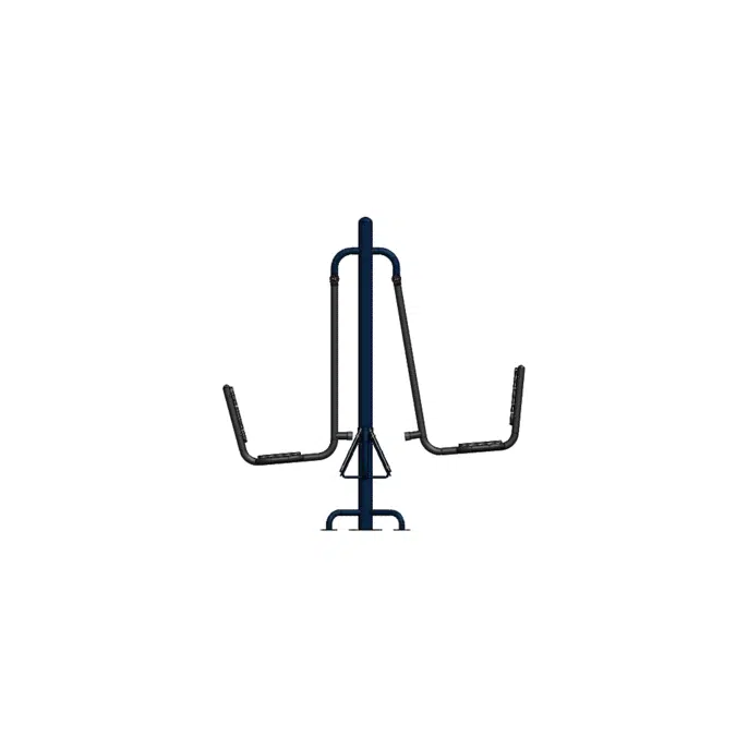 BIM objects - Free download! ElementFit Leg Press Träningsstation ...