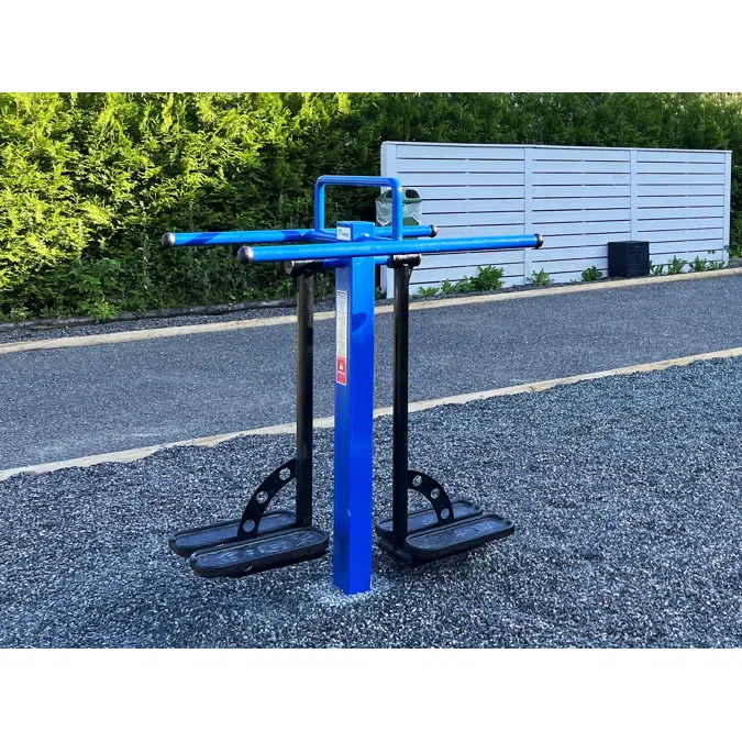 BIM objects - Free download! Street Barbell Leg Swing Träningsstation ...