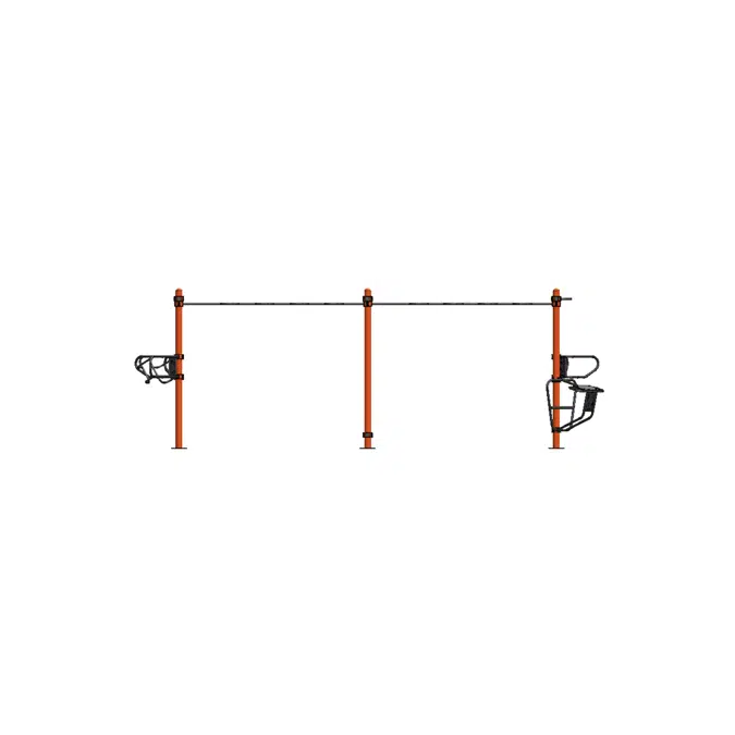 BIM objects - Free download! ElementFit Dubbel Rektangel ...