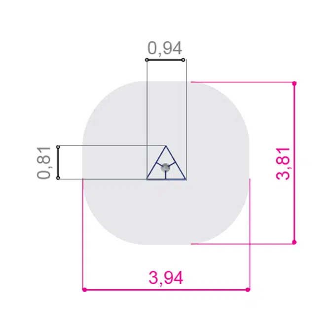 BIM objects - Free download! Stretching Triangle | BIMobject