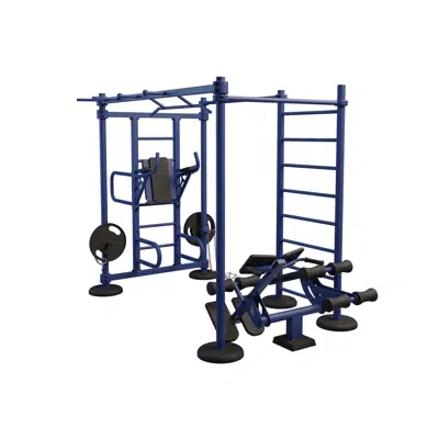 BIM objects - Free download! Sports & Recreation - Gym Equipment ...