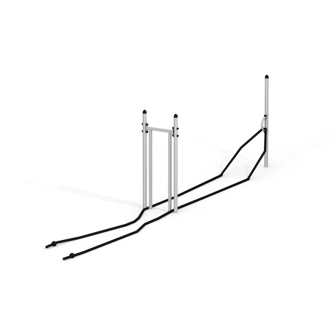 BIM objects - Free download! SteelFit Battle Rope Träningsstation ...