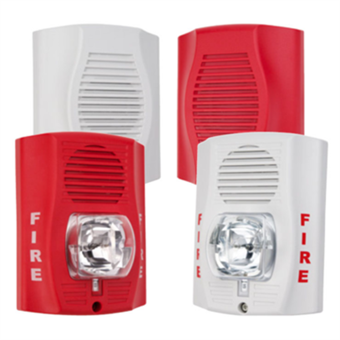 BIM objects - Free download! SpectrAlert® Advance™ Selectable-Output ...