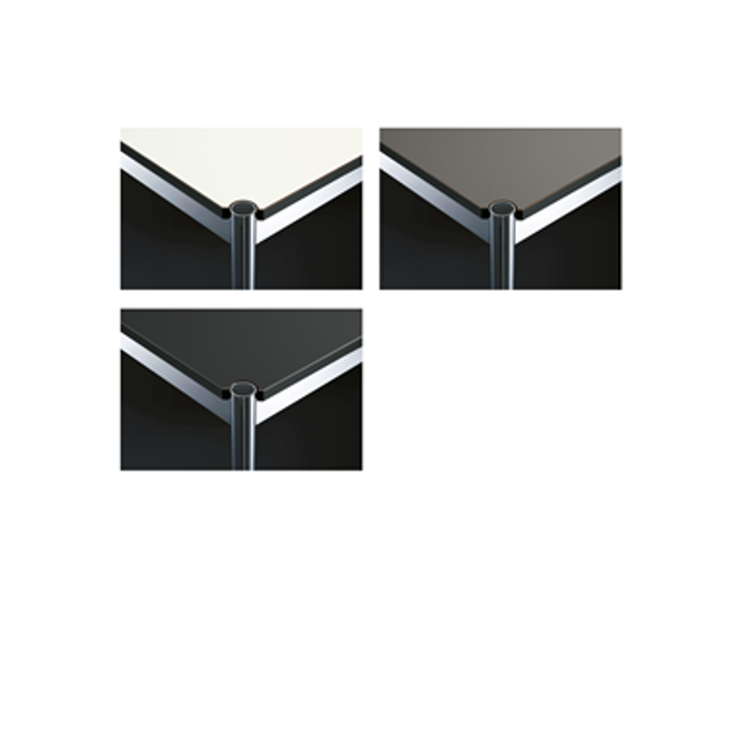 BIM objects - Free download! Executive desk 2000x1000 mm | BIMobject