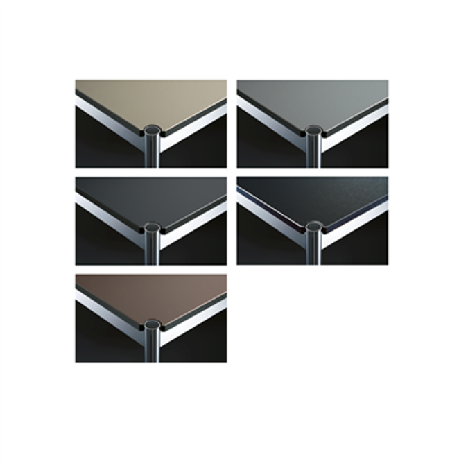 BIM objects - Free download! Executive desk 2000x1000 mm | BIMobject