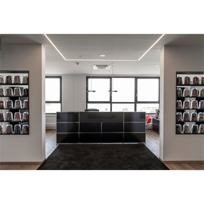 BIM objects - Free download! Reception desk with wheelchair access ...