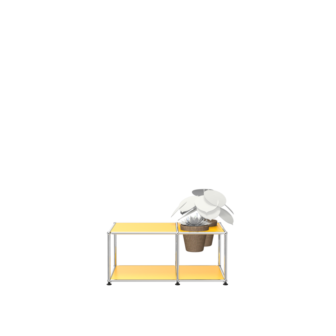 BIM objects - Free download! Side table with plant pots, customisable ...