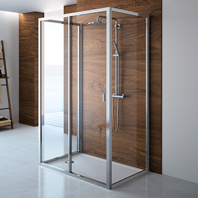BIM objects - Free download! Sanitary - Shower screens | BIMobject