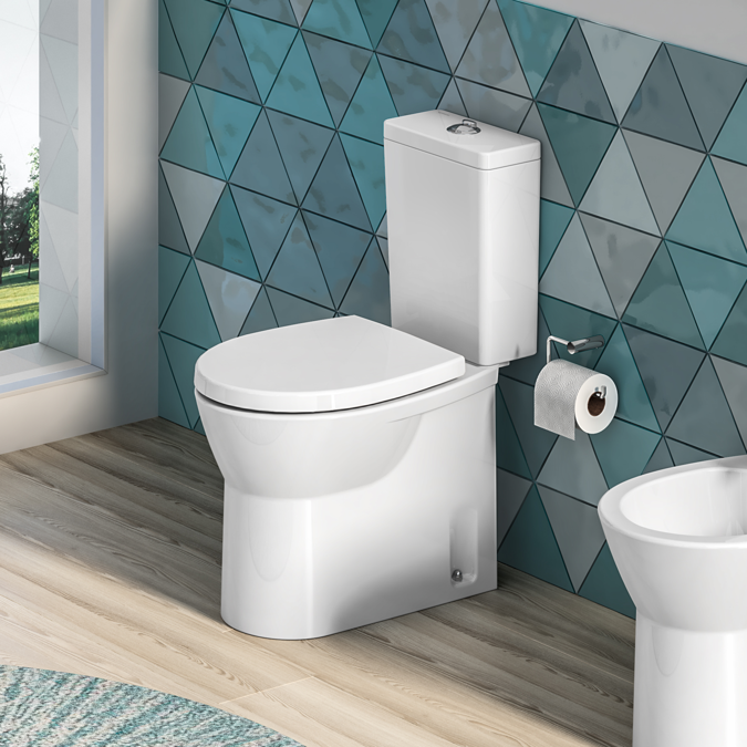 BIM objects - Free download! Easy bottom water supply connection ...