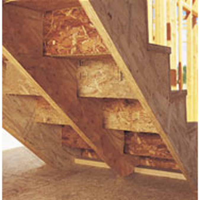 BIM objects - Free download! Trus Joist® TimberStrand® LSL Stair ...