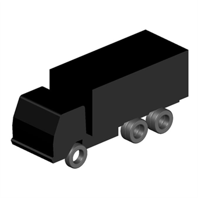 BIM object - 無料でダウンロードができます。 貨物トラック | BIMobject