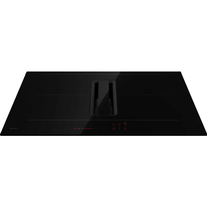 BIM objects - Free download! Induction hob with integrated extractor ...