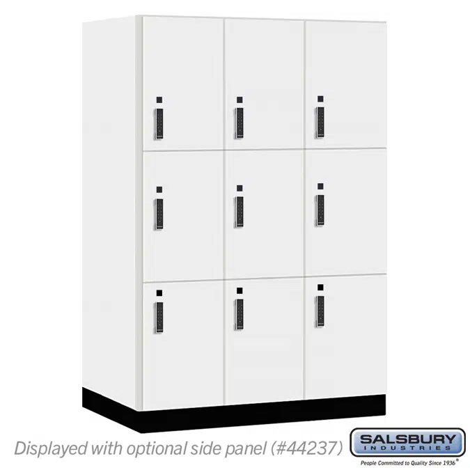 Objetos BIM - ¡Descarga gratis! 18-43000E Series Premier Wood Lockers ...