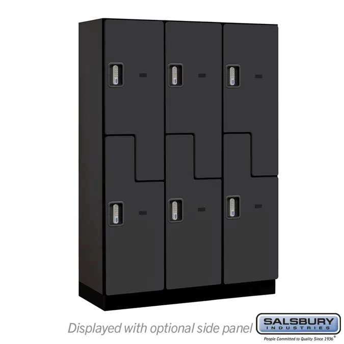 BIM objects - Free download! 18-27000E Series Designer Wood Lockers ...
