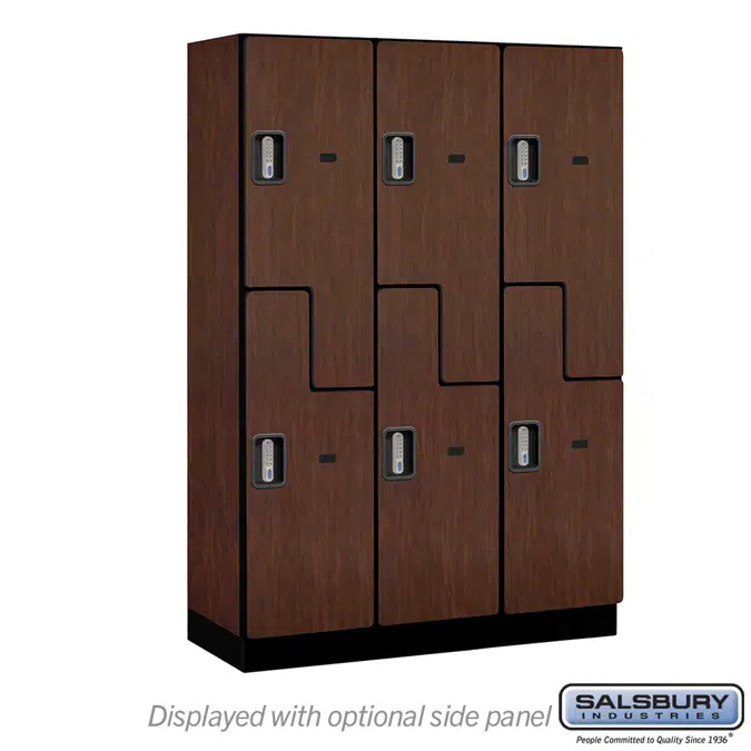 BIM objects - Free download! 18-27000E Series Designer Wood Lockers ...