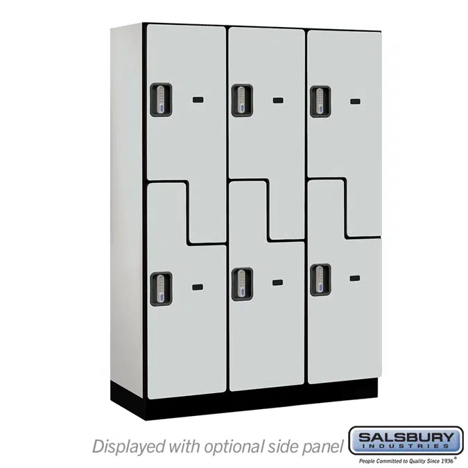 BIM objects - Free download! 18-27000E Series Designer Wood Lockers ...