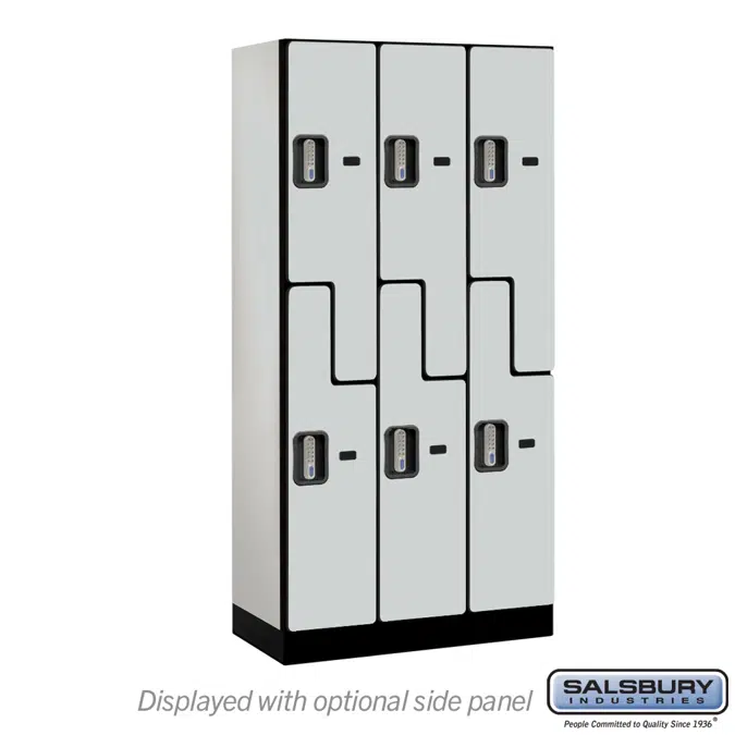 BIM objects - Free download! 37000E Series Designer Wood Lockers ...