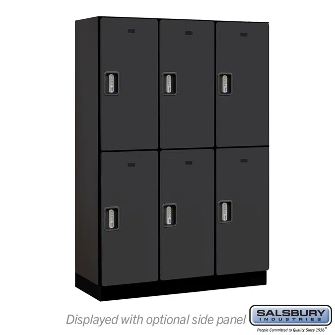 Objetos BIM - ¡Descarga gratis! 18-22000E Series Designer Wood Lockers ...