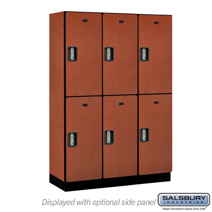 Objetos BIM - ¡Descarga gratis! 18-22000E Series Designer Wood Lockers ...