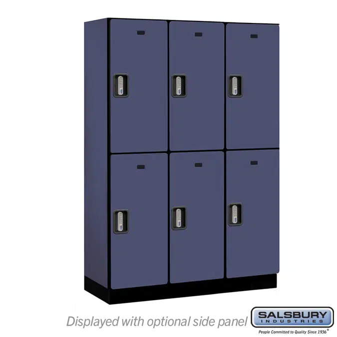 BIM objects - Free download! 18-22000E Series Designer Wood Lockers ...