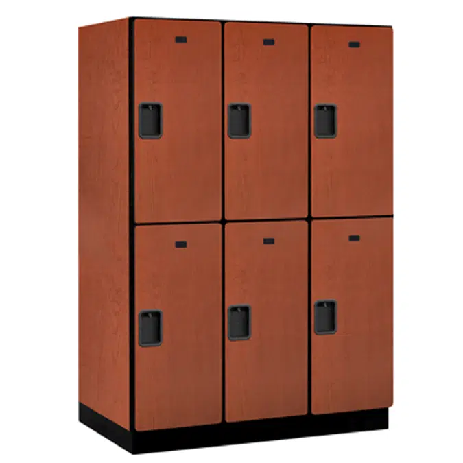 BIM objects - Free download! 18-22000 Series Designer Wood Lockers ...