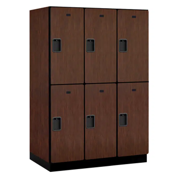 BIM objects - Free download! 18-22000 Series Designer Wood Lockers ...
