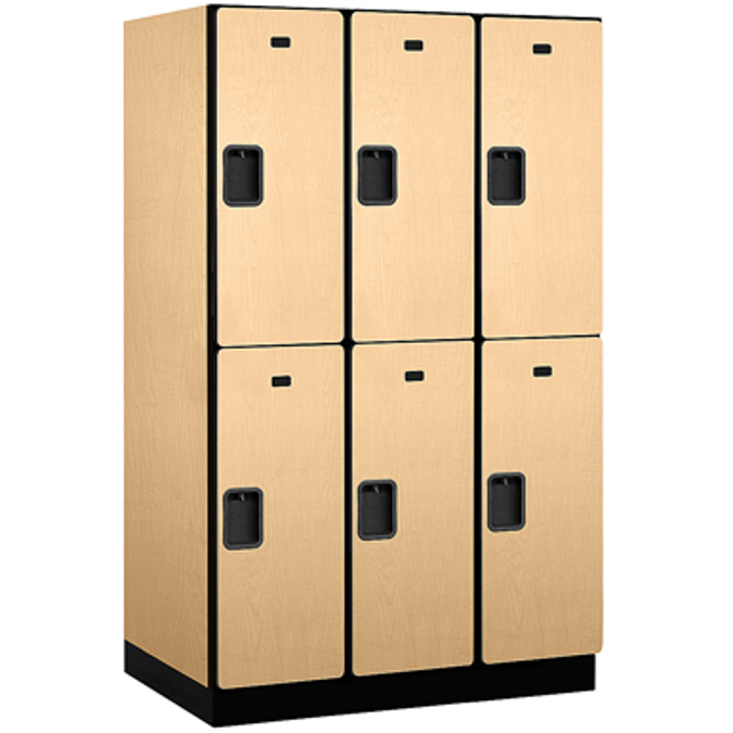 BIM objects - Free download! 22000 Series Designer Wood Lockers ...