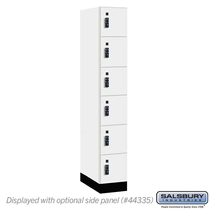 BIM objects - Free download! 46000R Series Premier Wood Lockers - Six ...