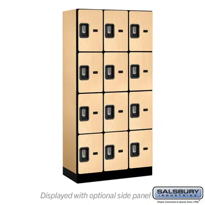 BIM objects - Free download! wood lockers | BIMobject