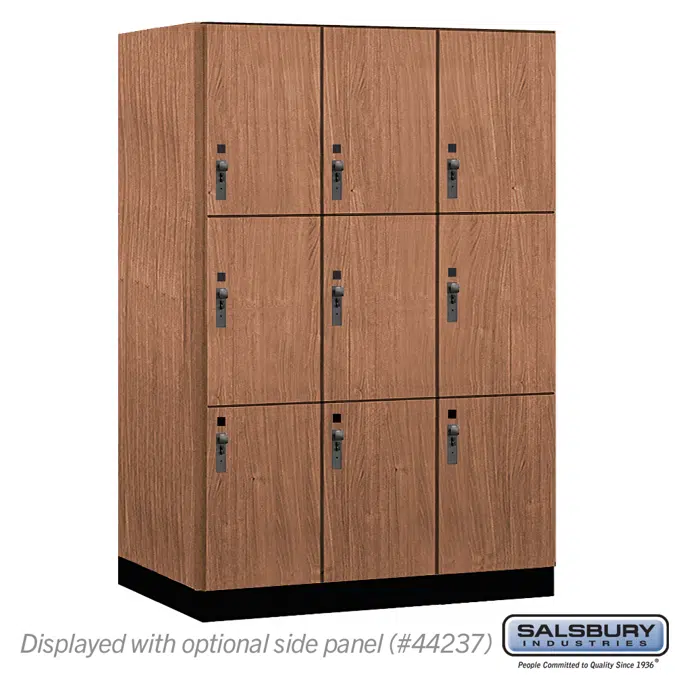 BIM objects - Free download! 18-43000 Series Premier Wood Lockers ...