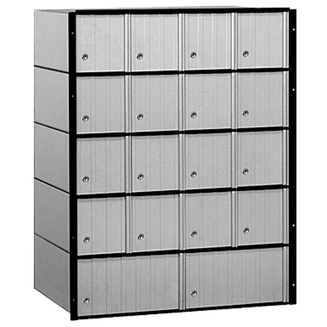 BIM objects - Free download! 2200 Series Aluminum Mailboxes-Standard ...