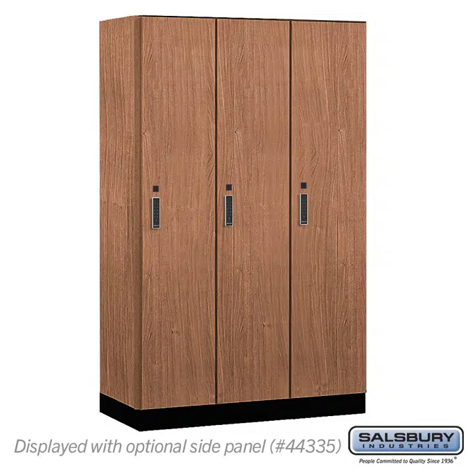 BIM objects - Free download! 15-41000E Series Premier Wood Lockers ...