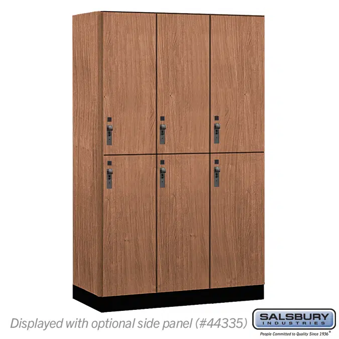 BIM objects - Free download! 15-42000 Series Premier Wood Lockers ...