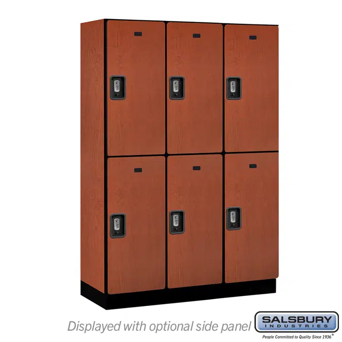 BIM objects - Free download! 18-22000R Series Designer Wood Lockers ...