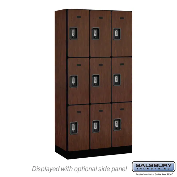 Objetos BIM - ¡Descarga gratis! 33000R Series Designer Wood Lockers ...