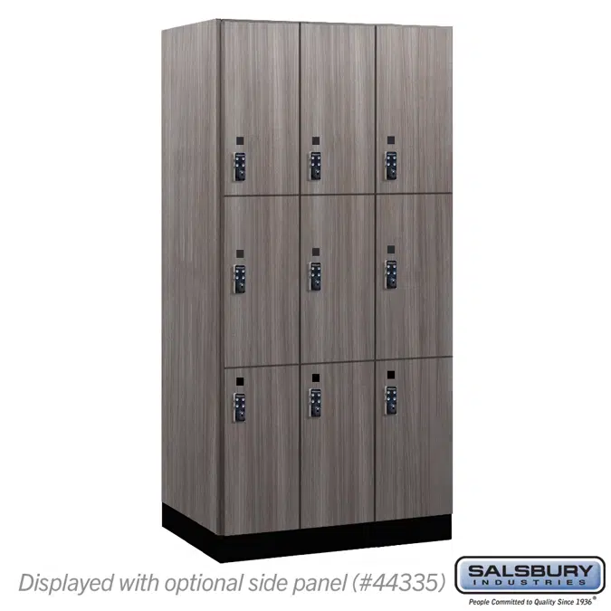BIM objects - Free download! 43000R Series Premier Wood Lockers ...