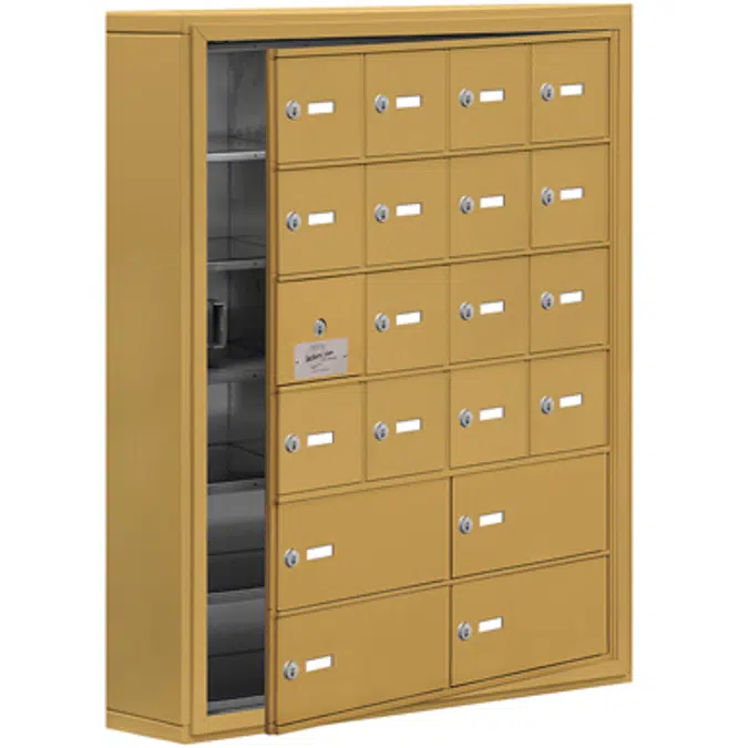 BIM objects - Free download! 19100 Series Cell Phone Lockers-Surface ...