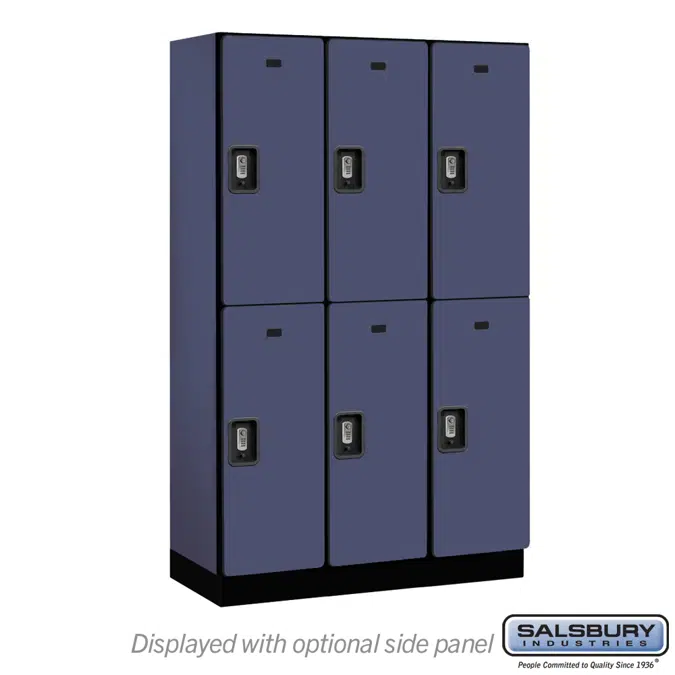 BIM objects - Free download! 22000R Series Designer Wood Lockers ...