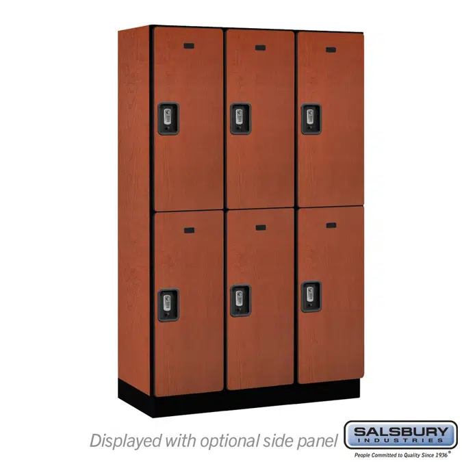 BIM objects - Free download! 22000R Series Designer Wood Lockers ...