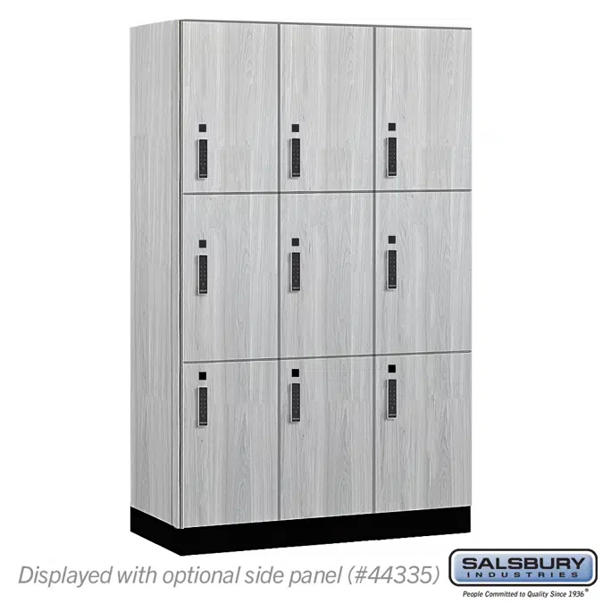 Objetos BIM - ¡Descarga gratis! 15-43000E Series Premier Wood Lockers ...