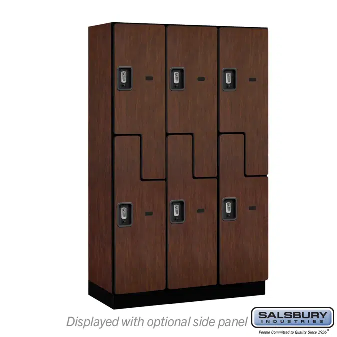 BIM objects - Free download! 27000R Series Designer Wood Lockers ...