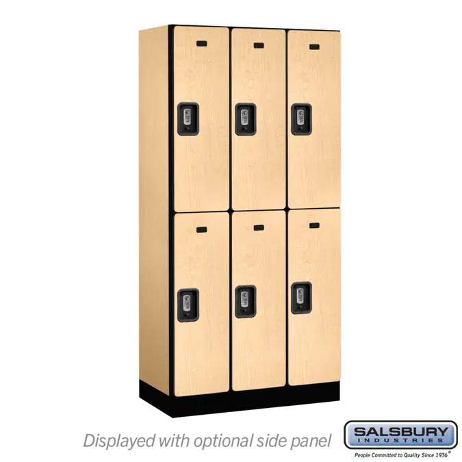 BIM objects - Free download! 32000R Series Designer Wood Lockers ...