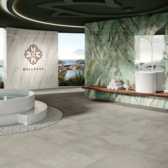 BIM objects - Free download! RAINFOREST GREEN Collection - Porcelain ...