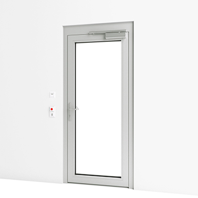 BIM objects - Free download! Entrance Door High Security w/ Escape ...
