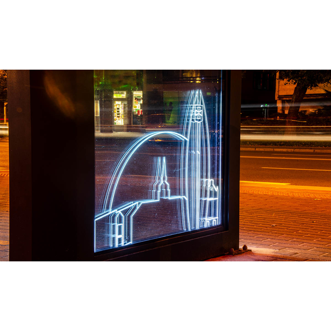 BIM objects - Free download! Intelligent Bus Shelter | BIMobject