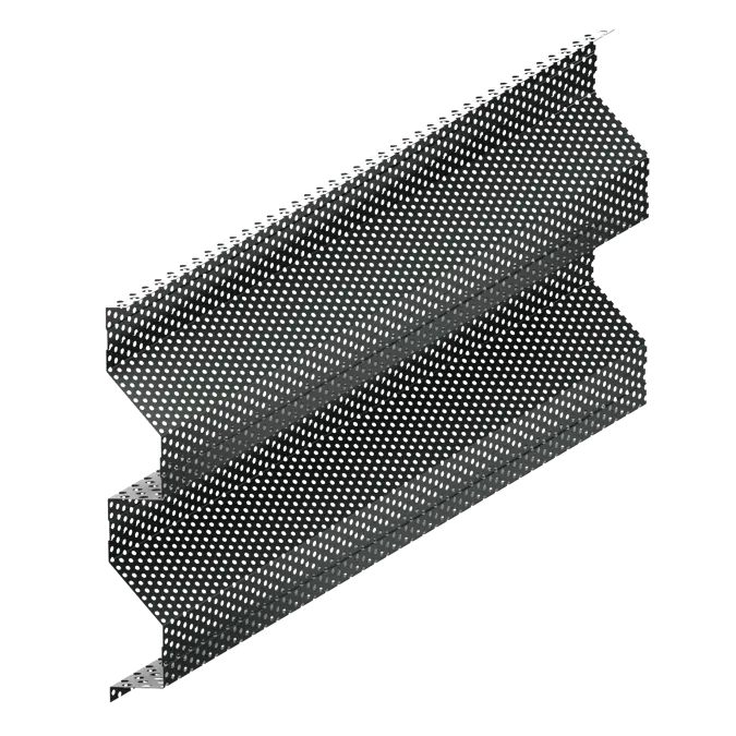 BIM objects - Free download! Exposed O-24W Profile B Wall Panel System ...