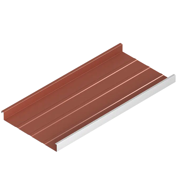 BIM objects - Free download! SLR-16-3 Standing Seam Roof Panel System ...