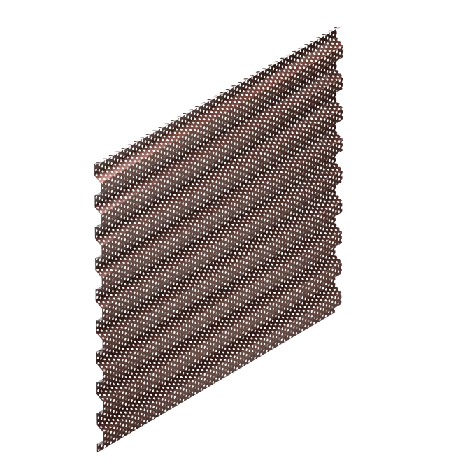 Objetos BIM - ¡Descarga gratis! Exposed VB-36 Profile B Wall Panel ...